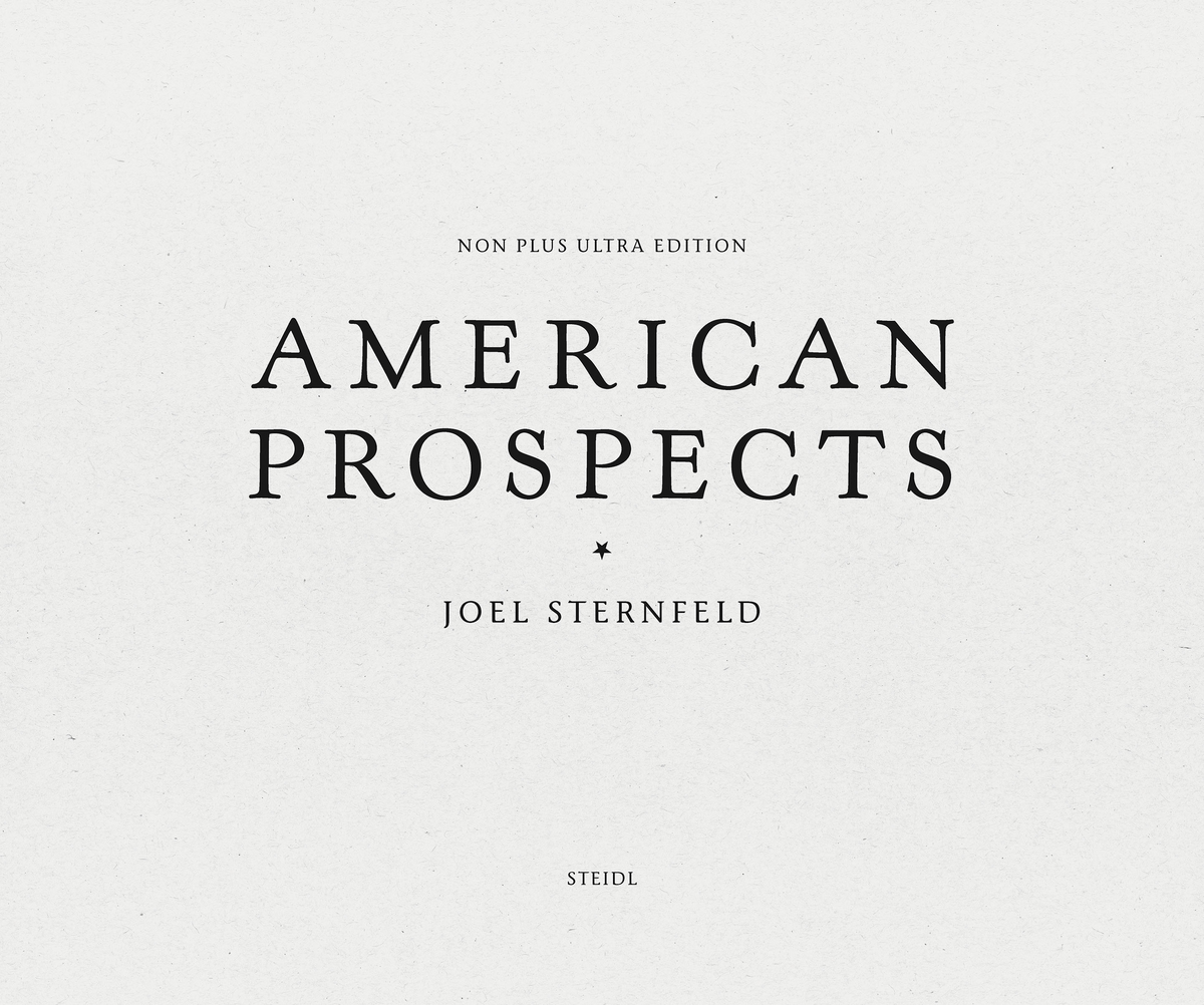 American Prospects. Non Plus Ultra Edition - Joel Sternfeld - Steidl Verlag