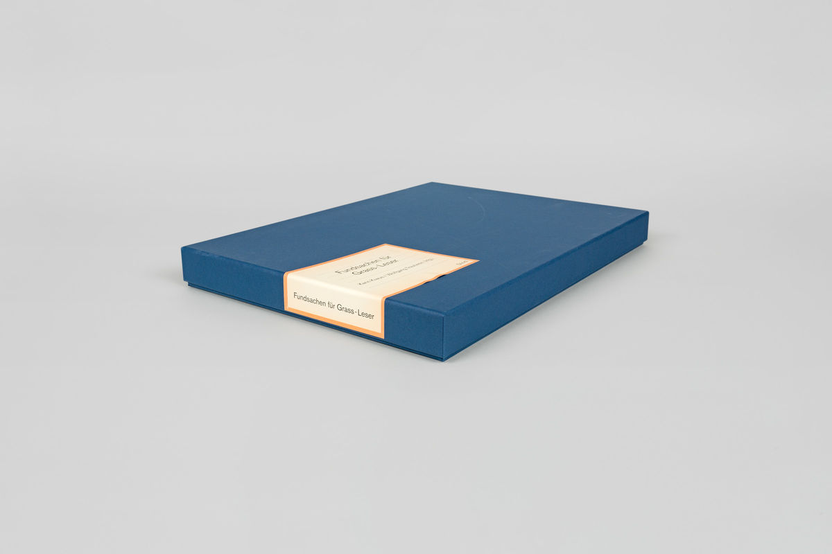 Fundsachen für Grass-Leser - Steidl Verlag